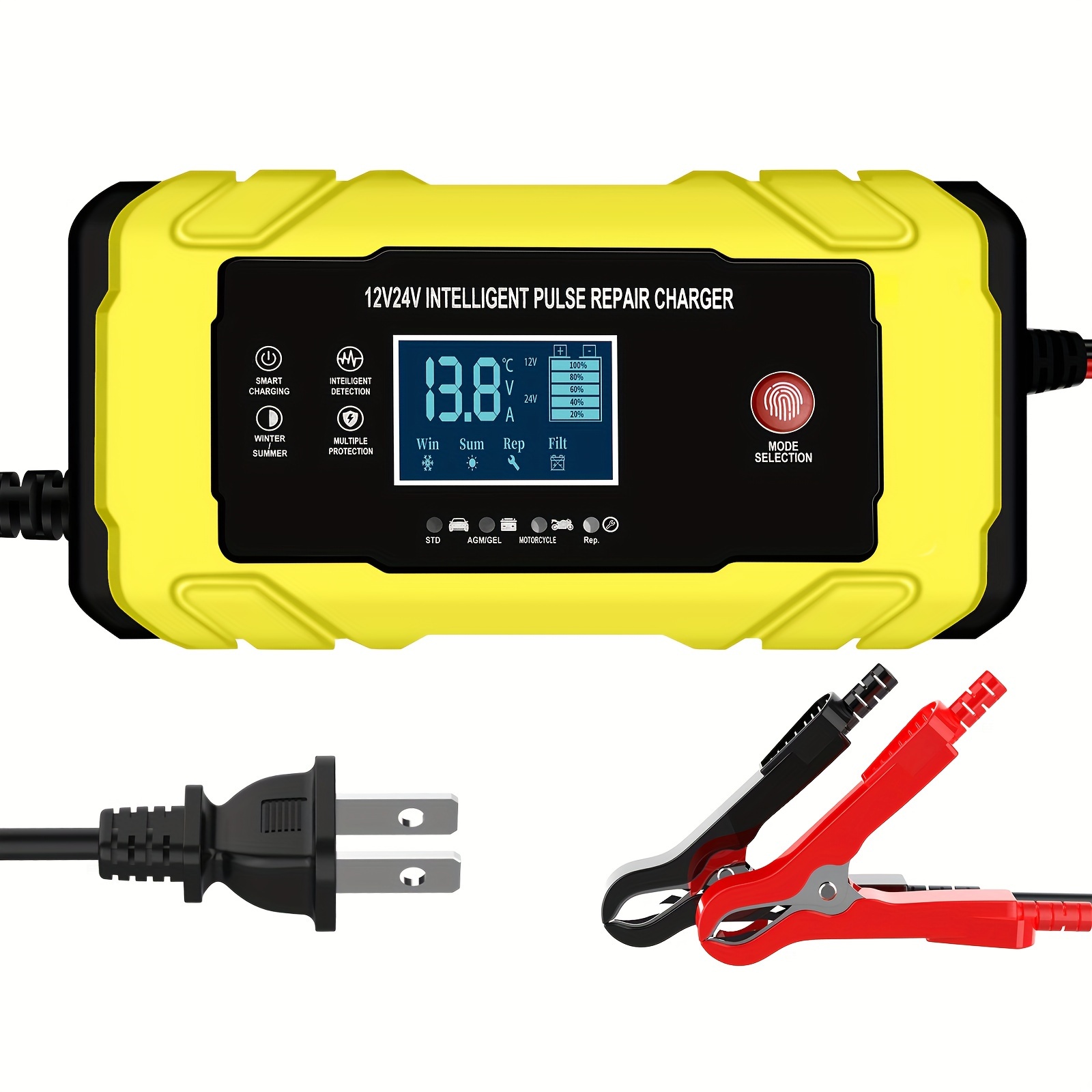 10 Amp Battery Charger sold on Temu United States