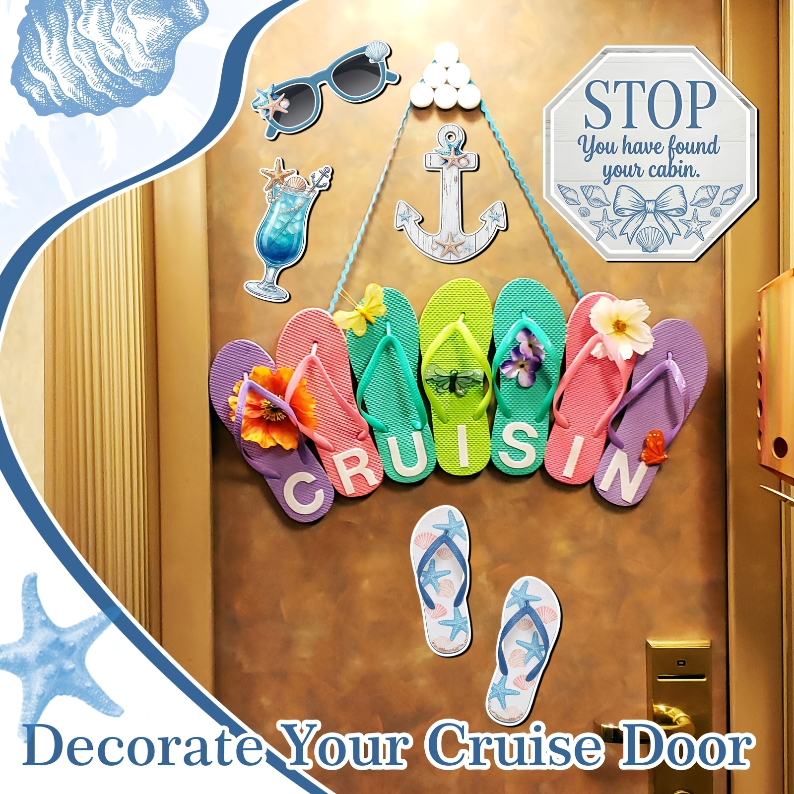 cruise door magnets sold on Temu United States