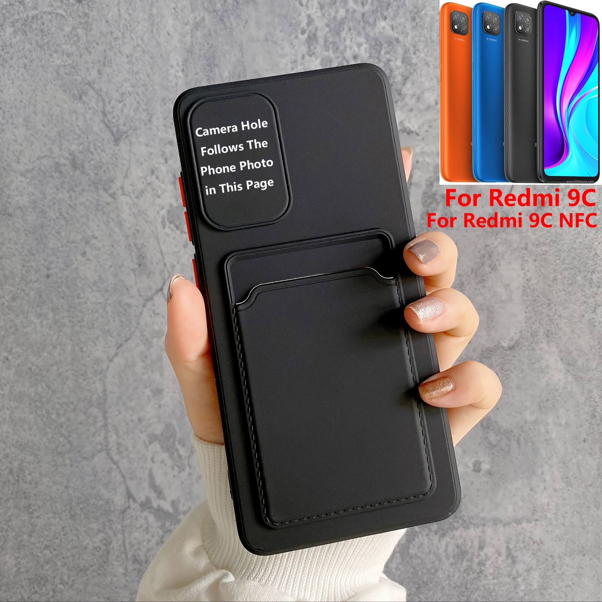 Card Slot Matte Shockproof Silicone Case Full Lens Camera - Temu New ...