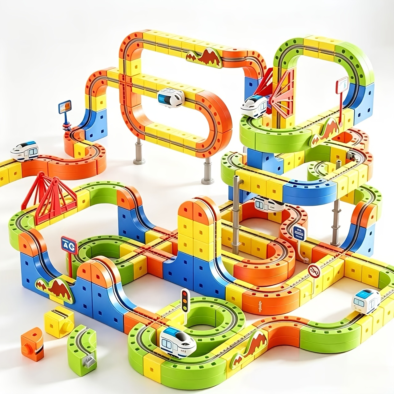 electric train sets sold on Temu United States