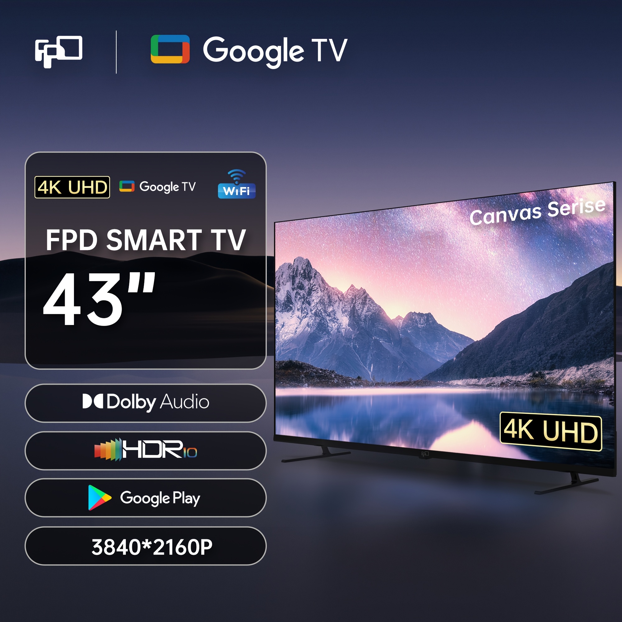 smart tvs sold on Temu United States
