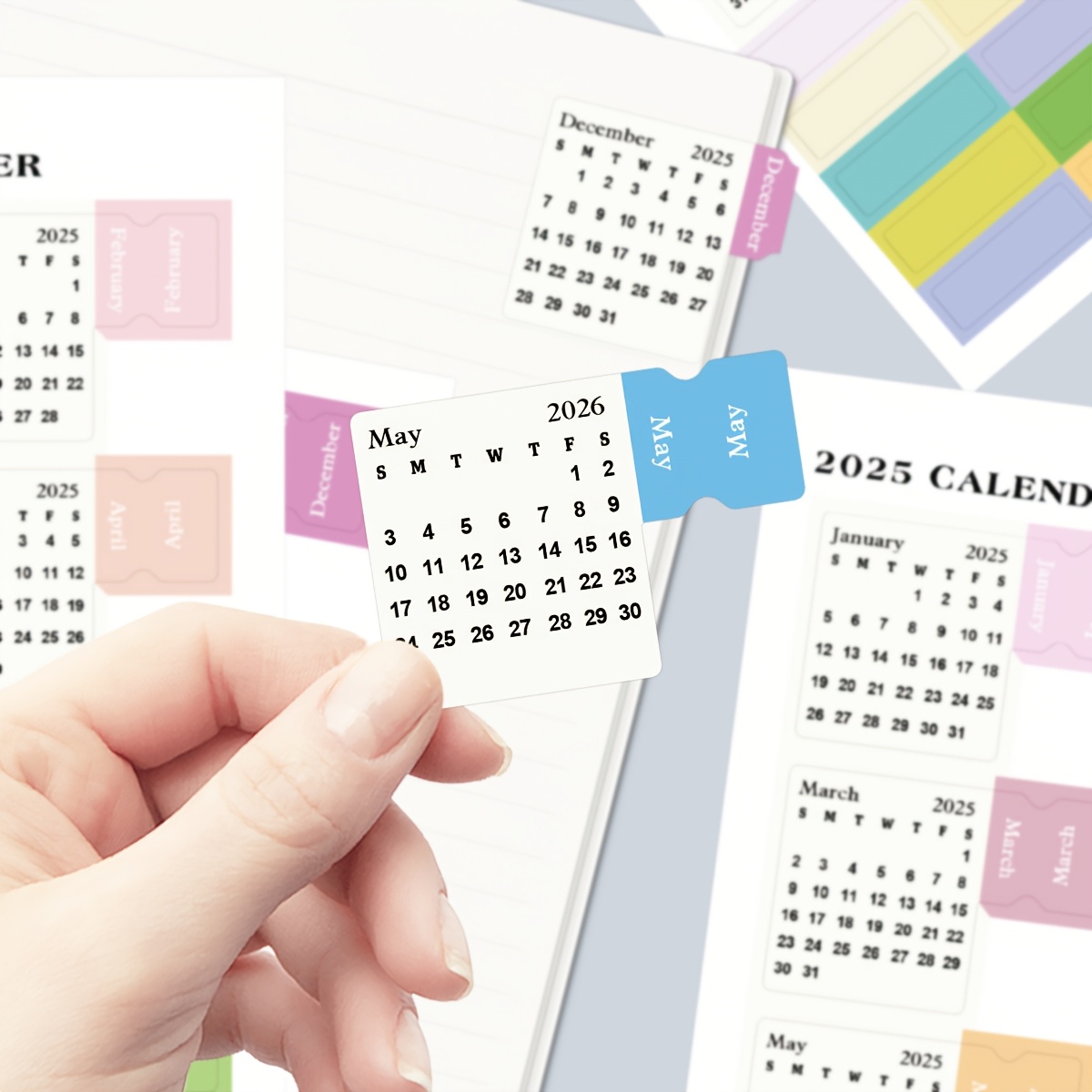 spiral planner accessories sold on Temu United States