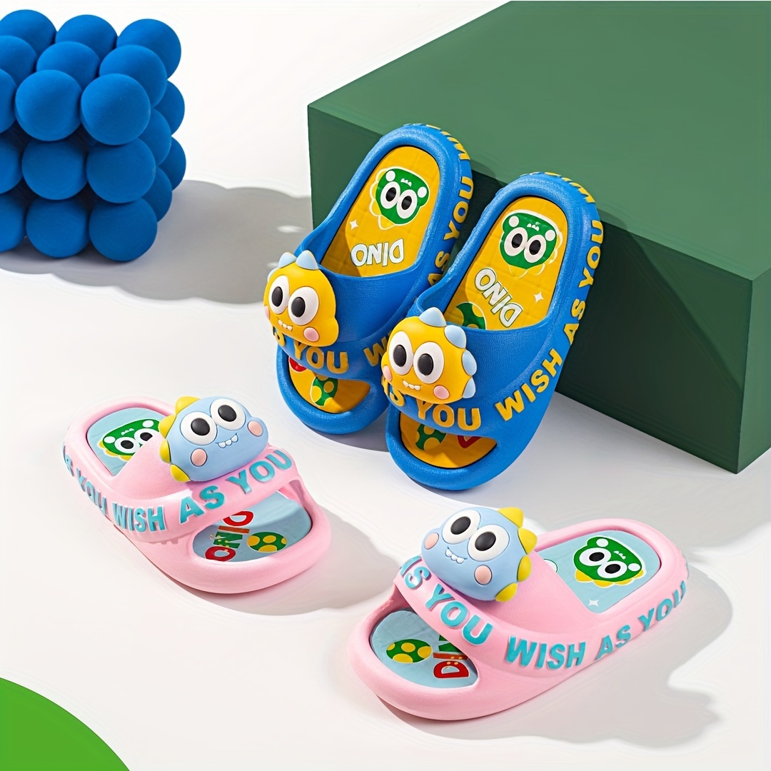 Jiageya Trendy Cute Cartoon Open Toe Slippers Girls - Temu Ireland