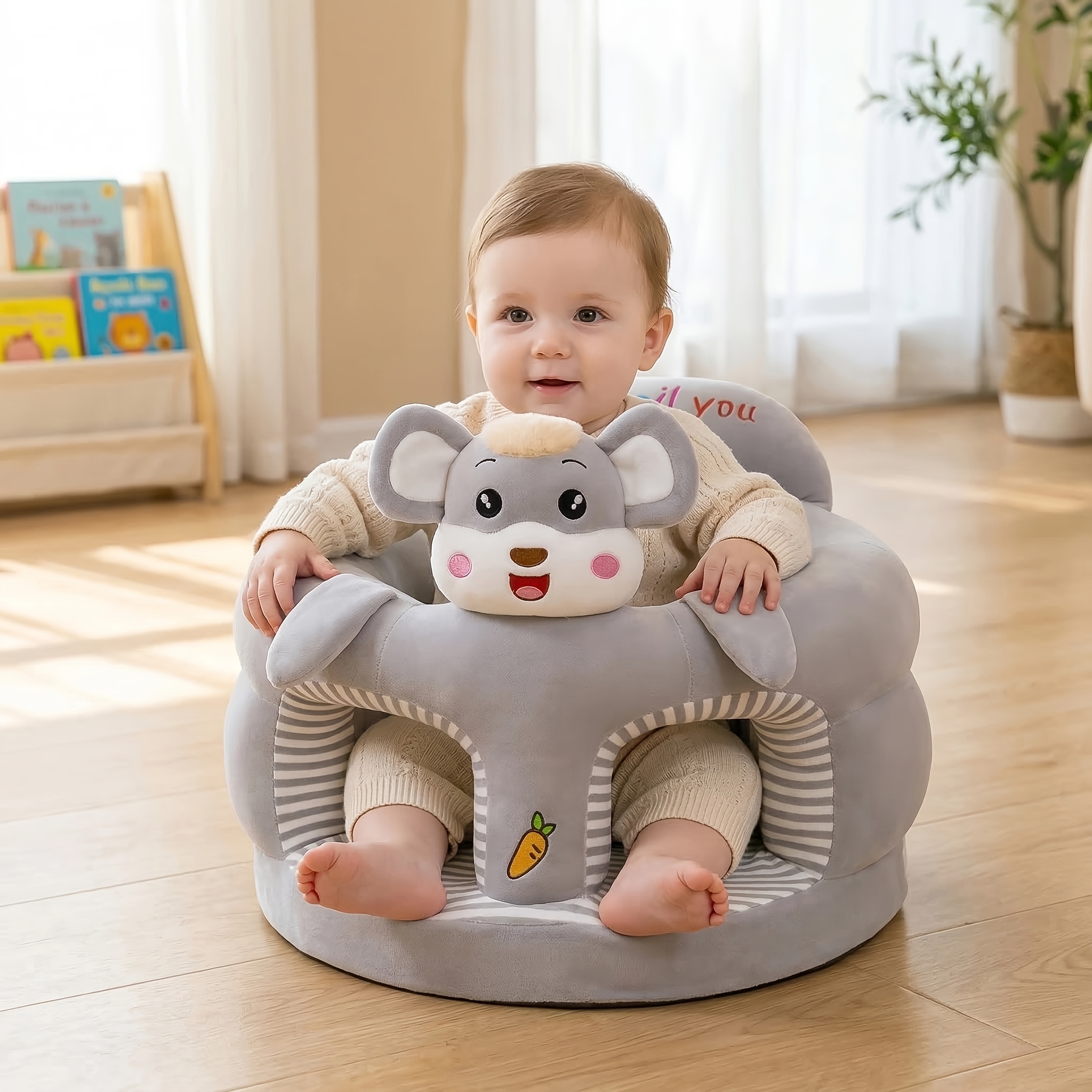 baby sitting chair sold on Temu United States
