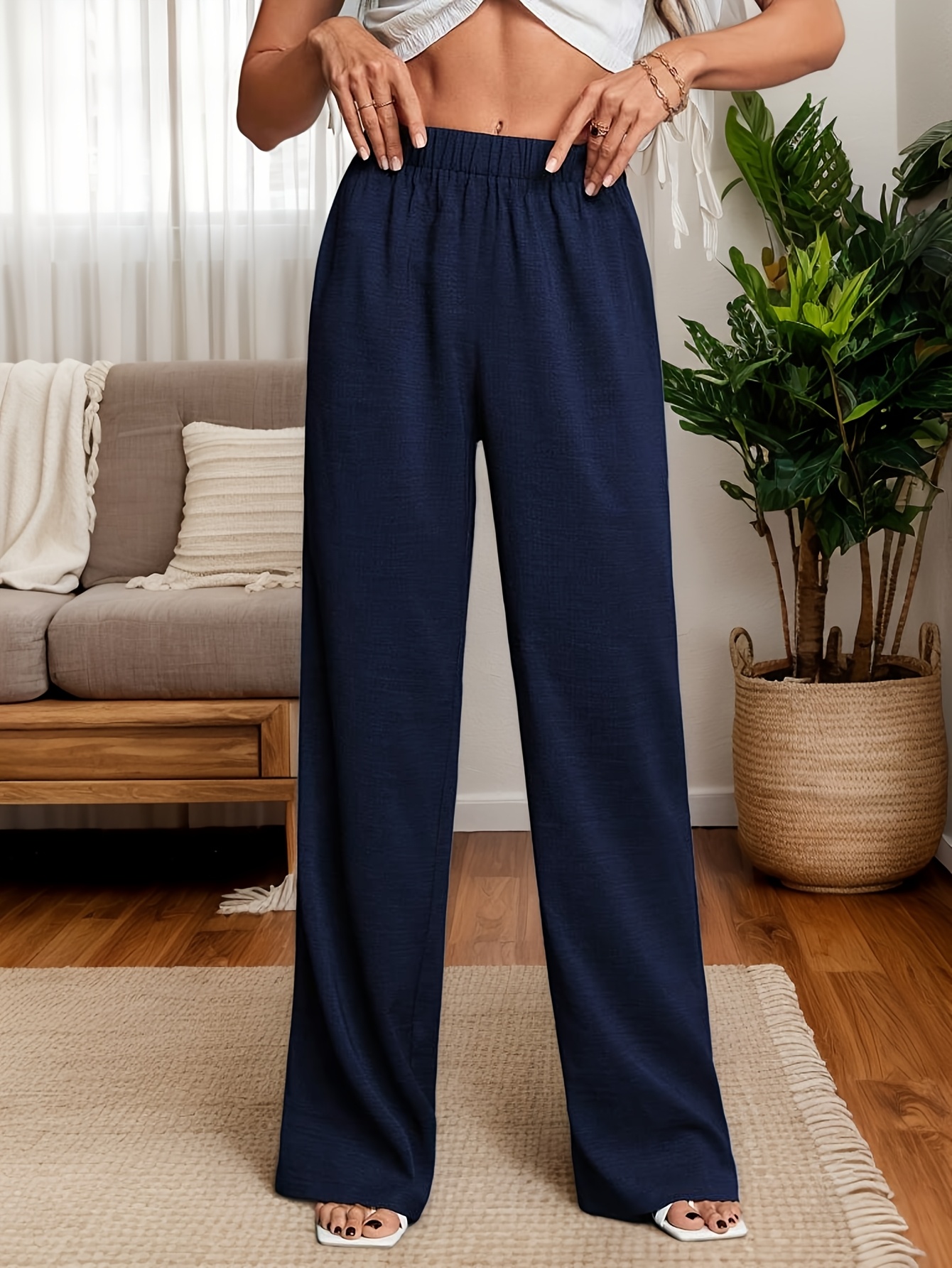 blue pants women - United Kingdom
