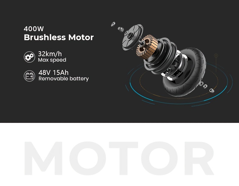 High Carbon Steel Body 48v Powerful Motor Tire 15ah Battery - Temu