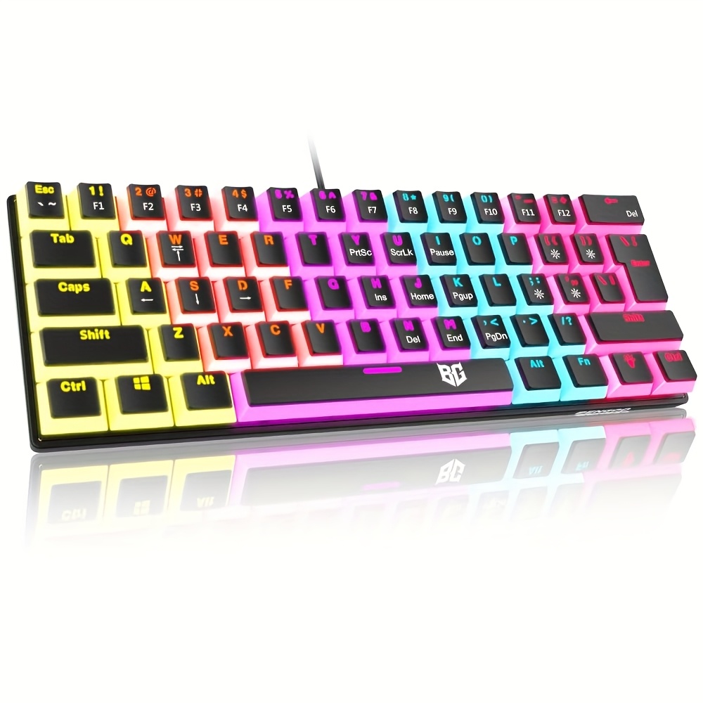 60 mechanical keyboard sold on Temu United States