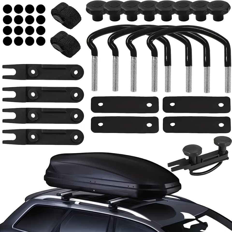 Thule Accessory Strap Kit Roof Box U Bolt Clamps Metal Rooftop Cargo ...