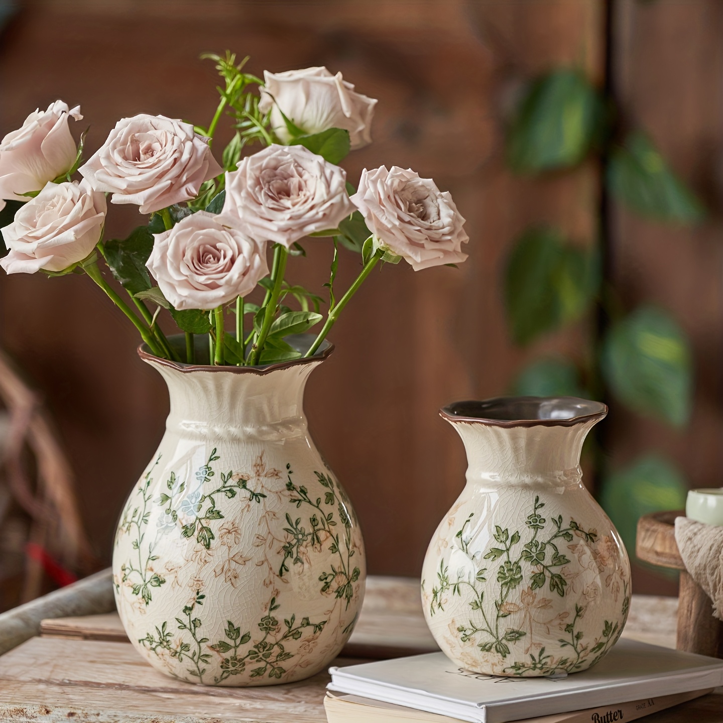 ceramic large vase sold on Temu United States