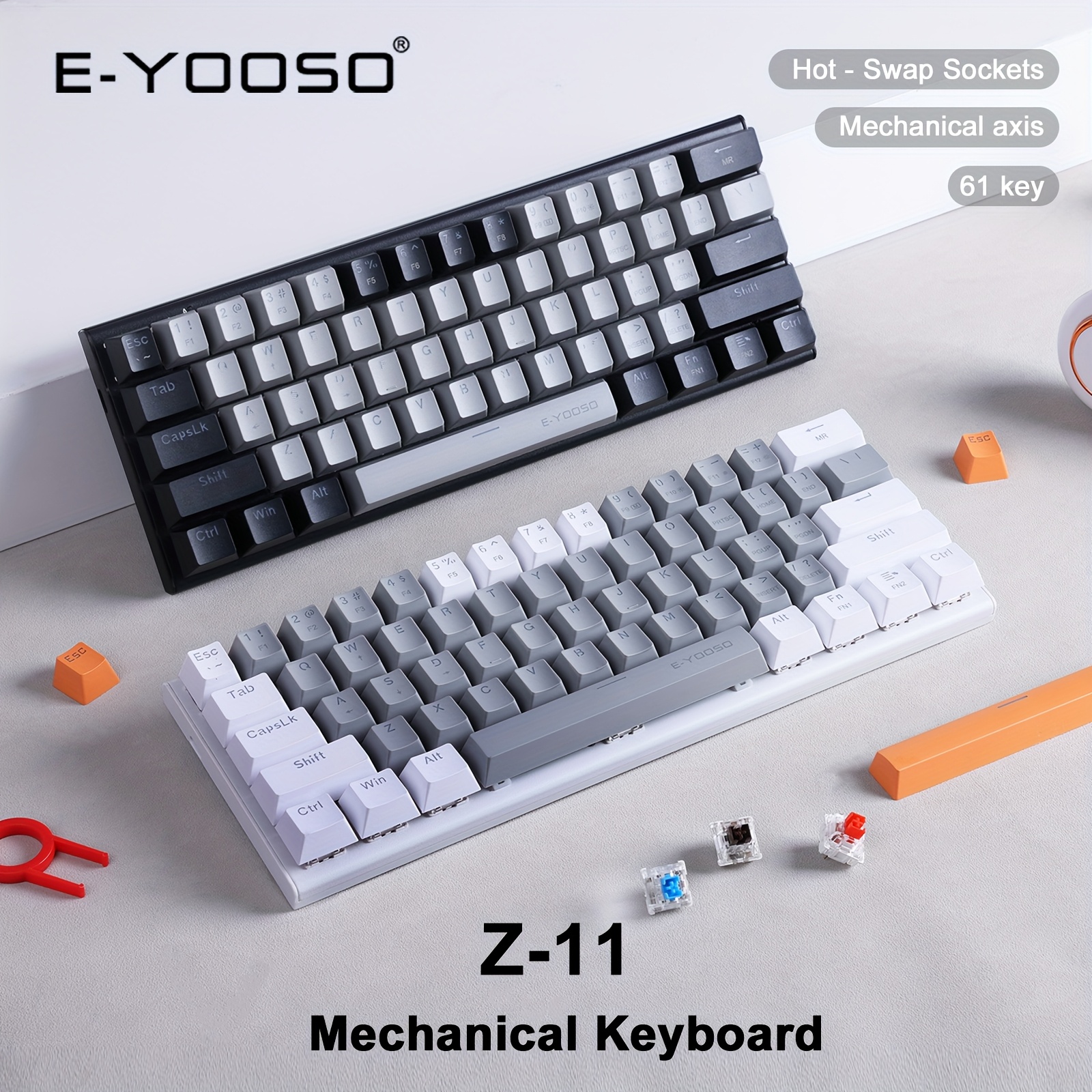 60 percent keyboard sold on Temu United States