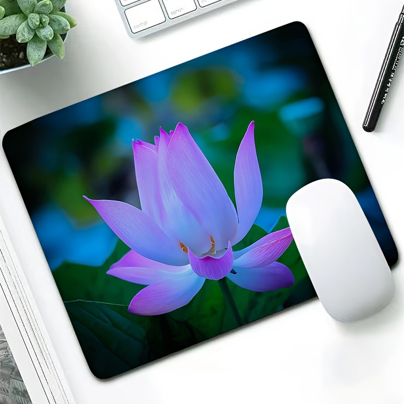 Hd Custom Lotus Beautiful Small Mouse Pad Office Fashion Non - Temu Canada