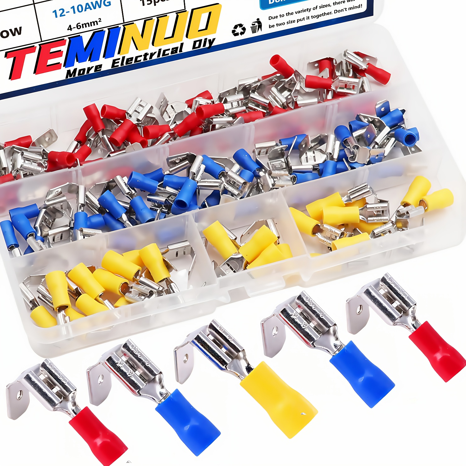 wire connectors sold on Temu United States