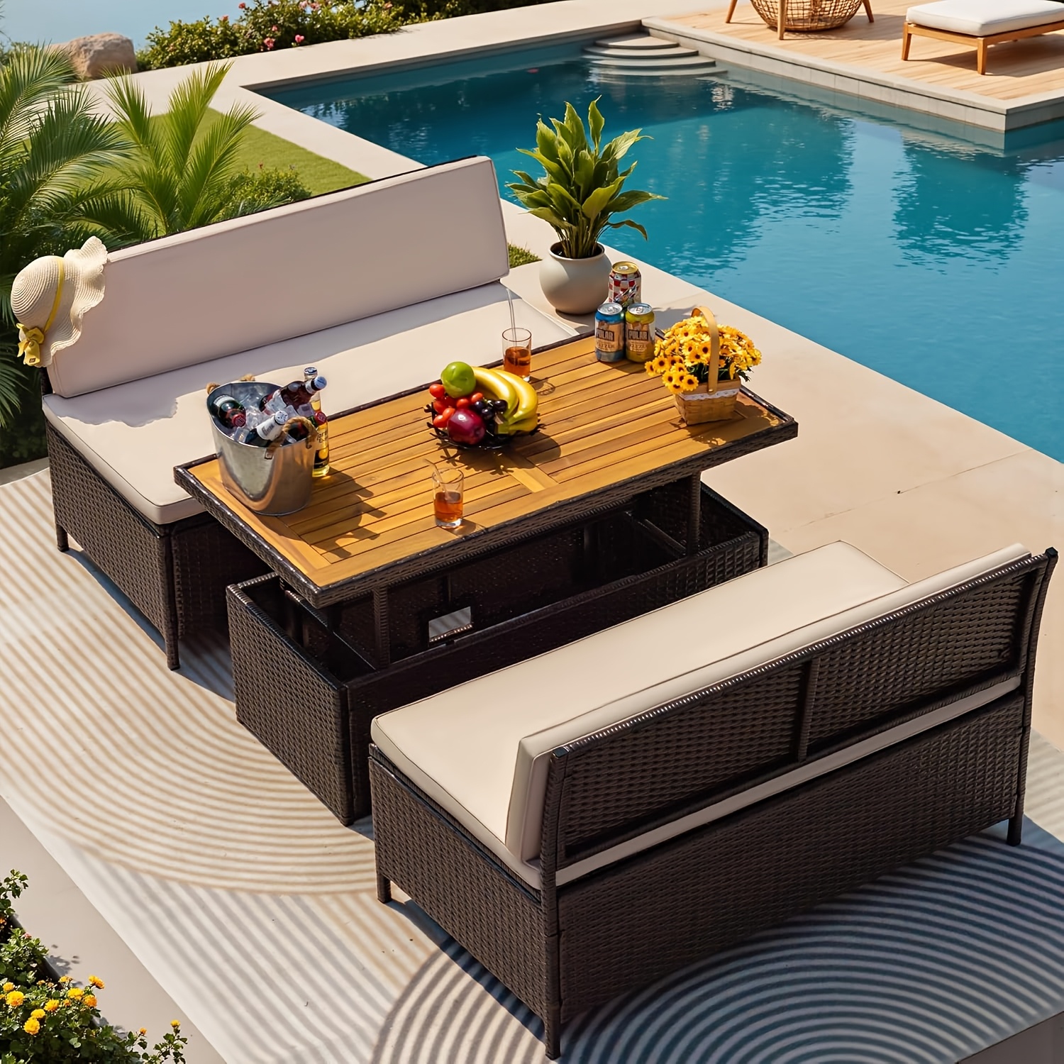 outdoor furniture sold on Temu United States