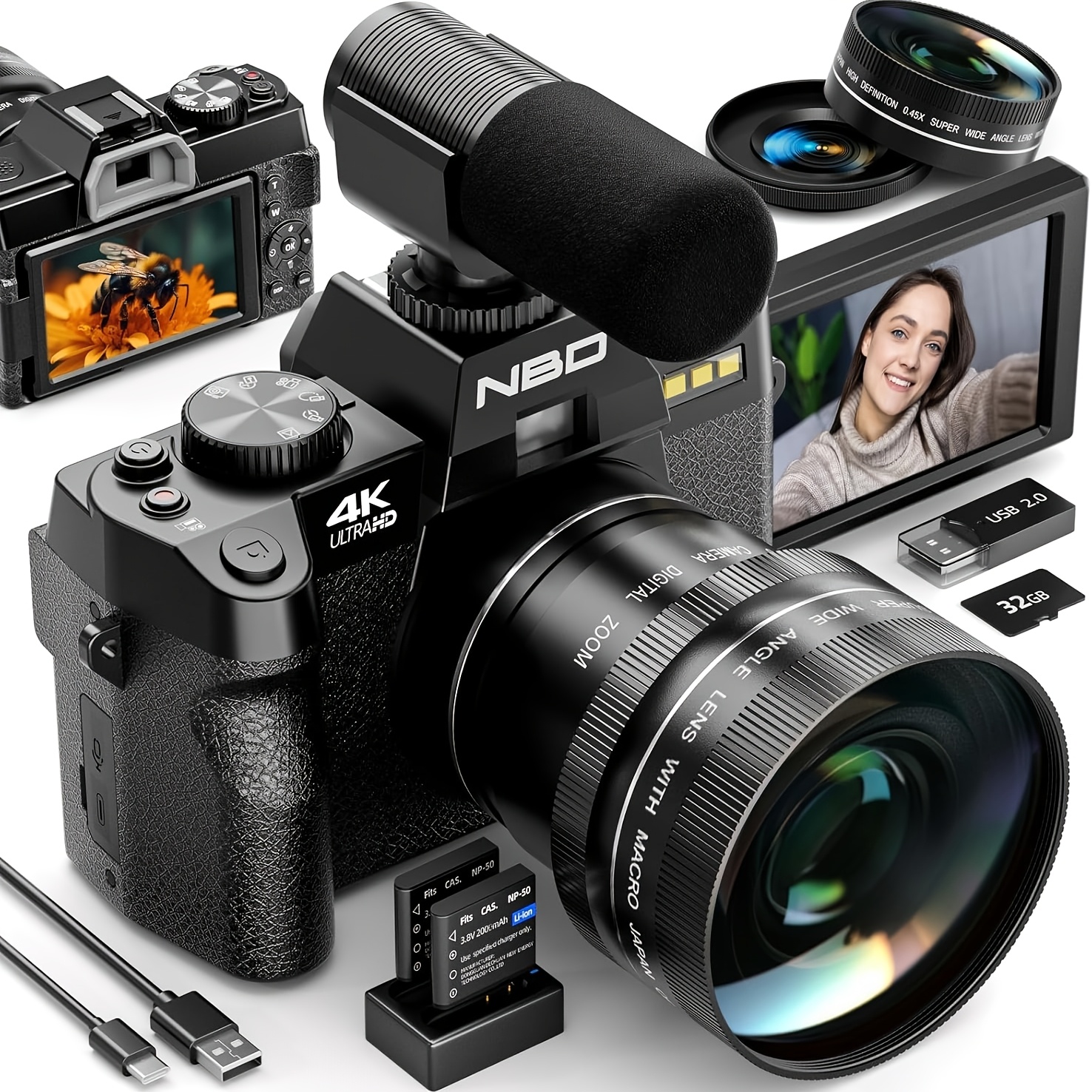 video cameras sold on Temu United States