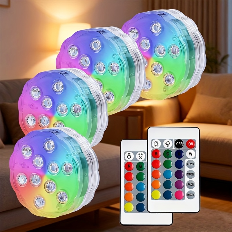 submersible led lights sold on Temu United States
