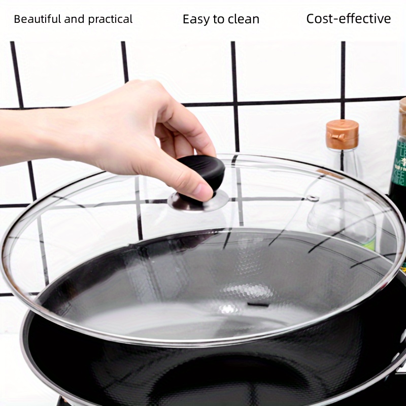 1pc Stainless Steel Pot Lid Handle - Anti-scald, Fits Thin & Thick Lids ...