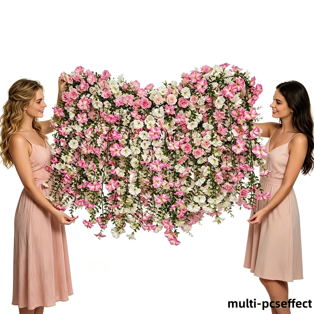 flower wall panels sold on Temu United States