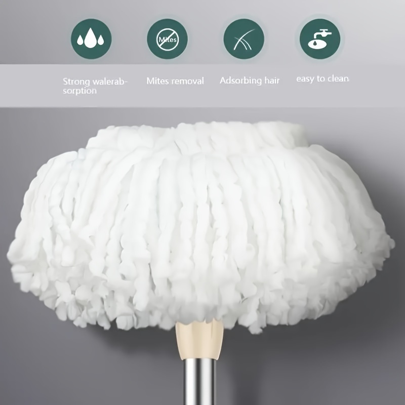 Hands free Wash Rotating Mop Bucket Set/ 3 Replacement Mop - Temu