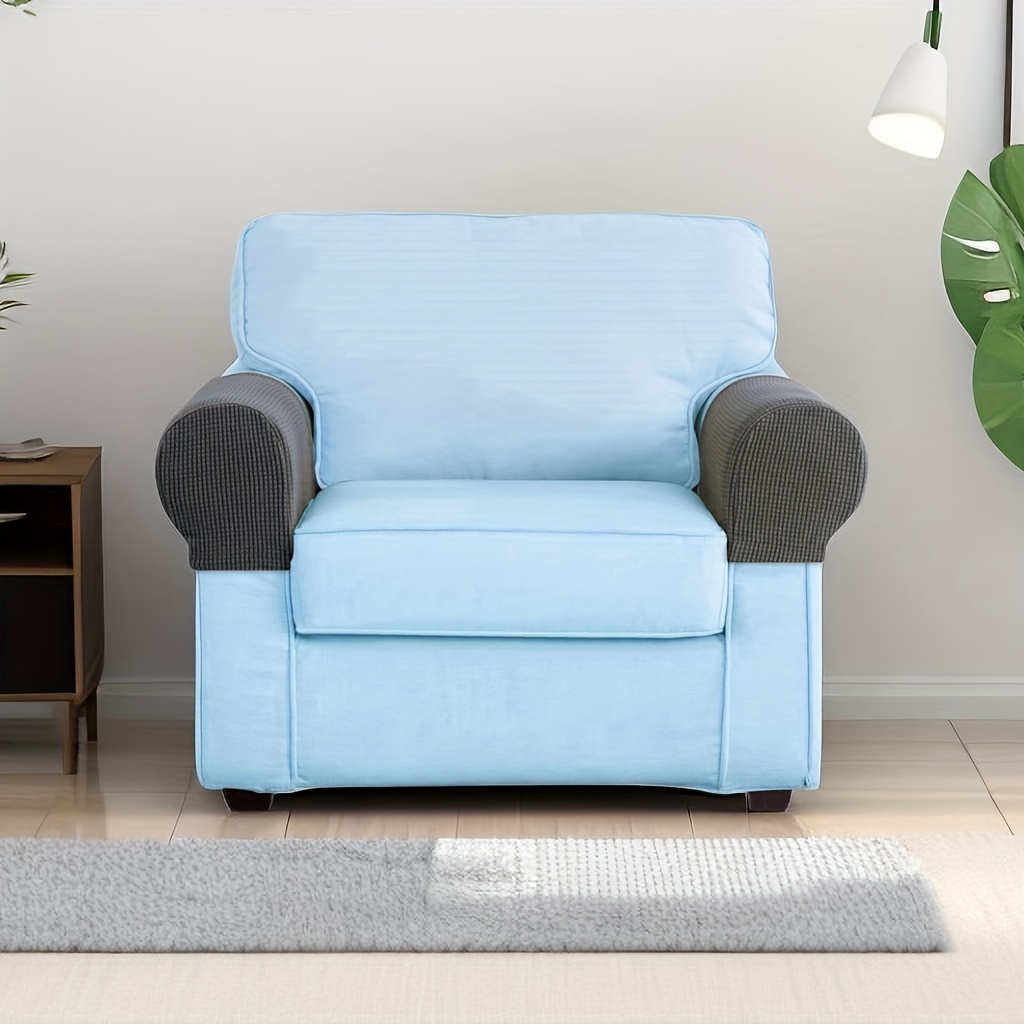 Stretch Armrest Covers Spandex Arm Covers Chairs Couch Sofa Temu