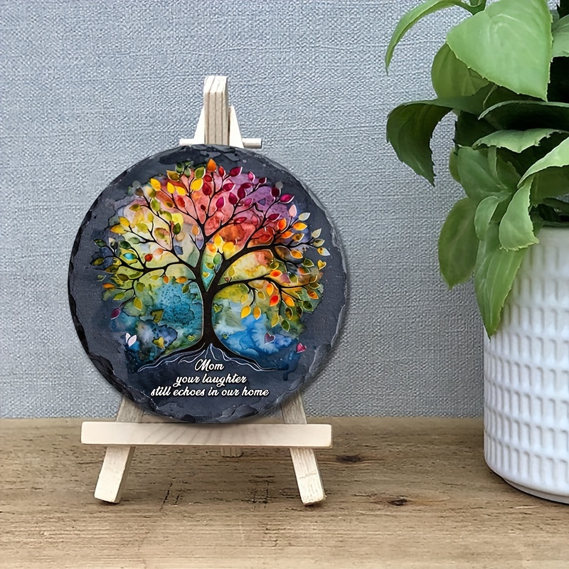 Mom Memorial Stone Resin Tombstone Plaque Sympathy Keepsake - Temu