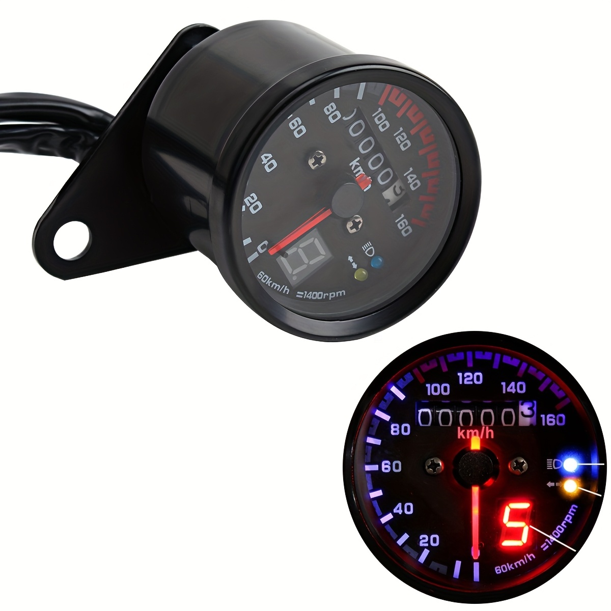 Universal Digital Speedometer For Bike