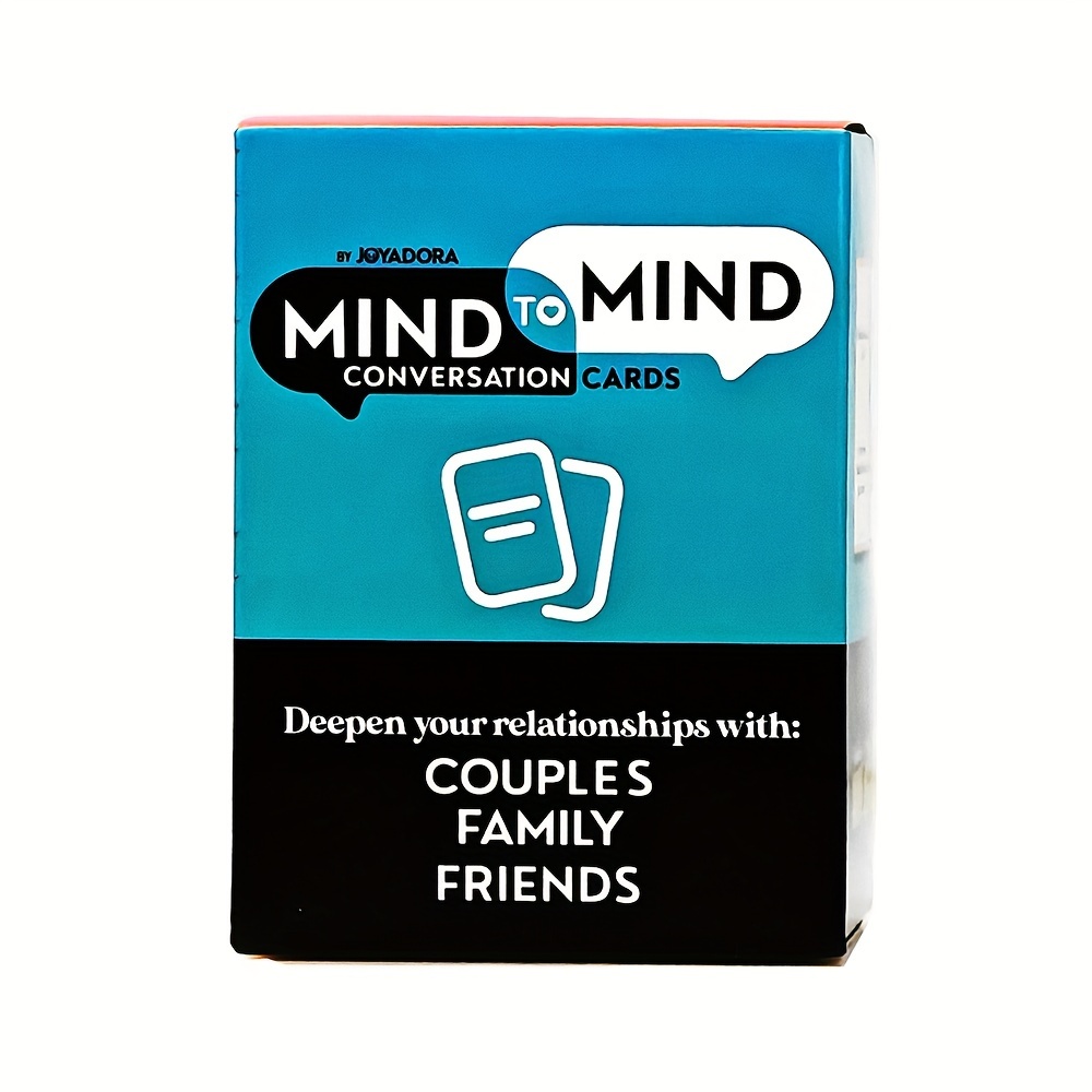 Mind To Mind: Ultimate Card Game For Couples & Family - 400 ...