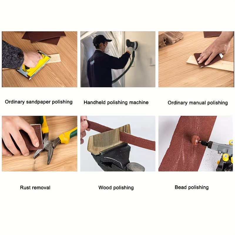 Hand tear Sandpaper Roll Soft Cloth Roll Sandpaper Metal - Temu Canada