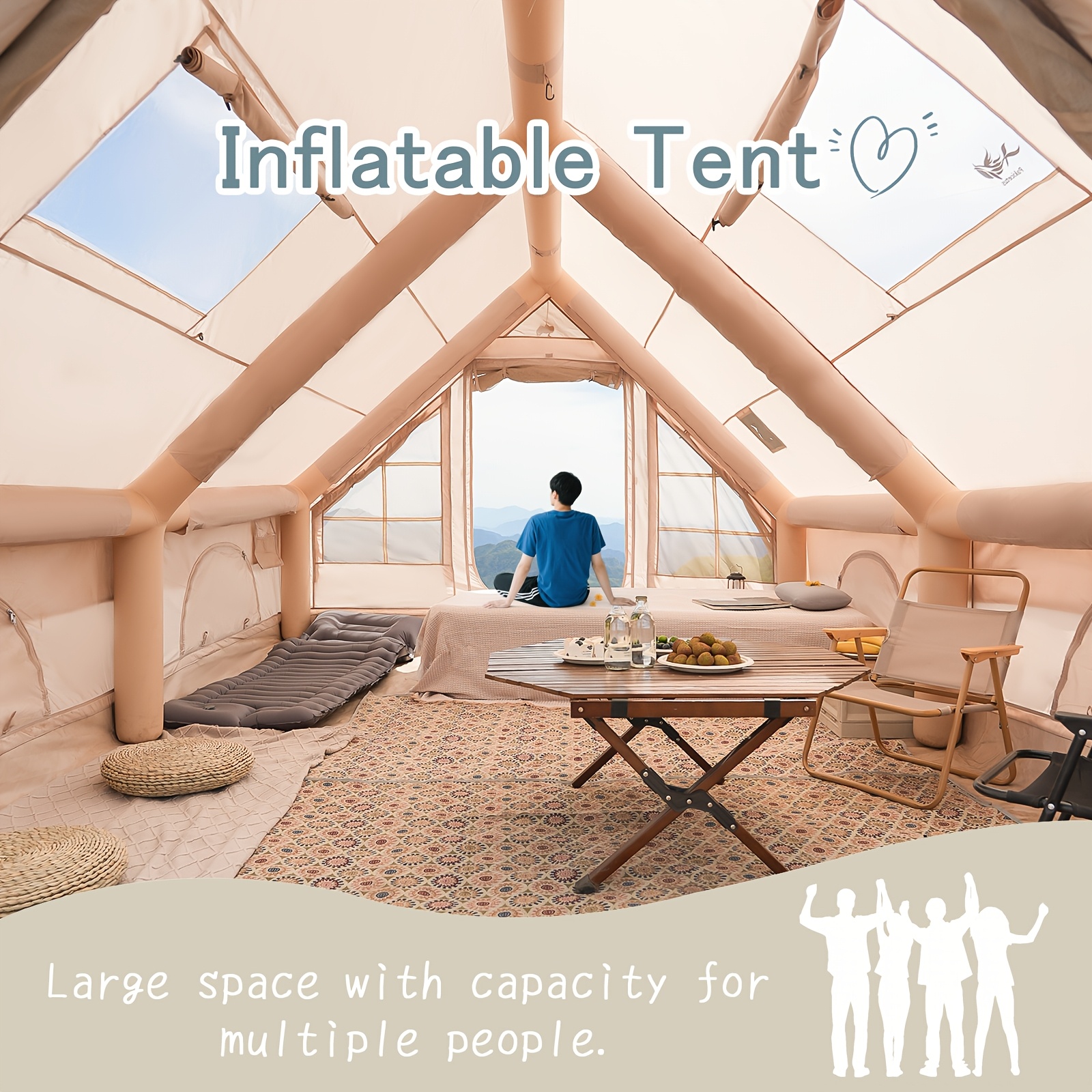 camping supplies sold on Temu United States