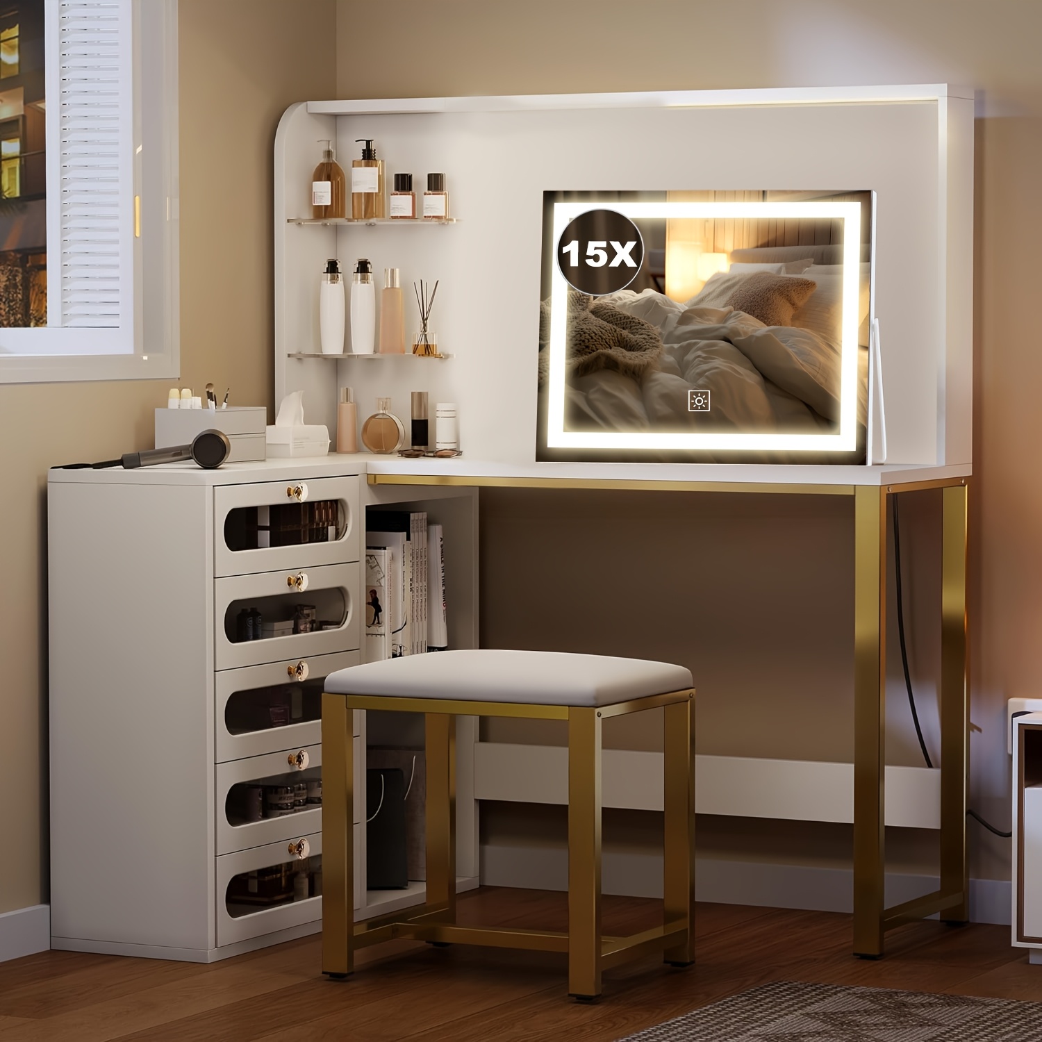 vanities sold on Temu United States