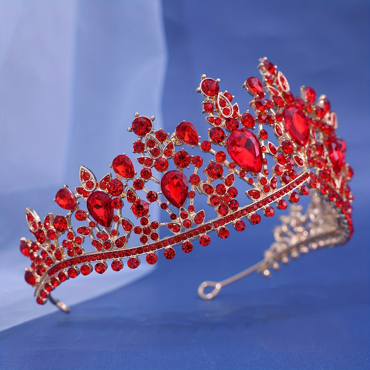 Delicate Glamorous Princess Queen Royal Style Tiara Gorgeous Auspicious ...