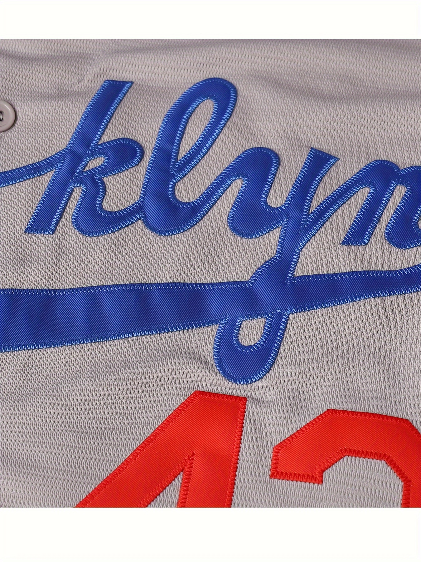 Men's Brooklyn Jersey Baseball Jerseys Breathable - Temu