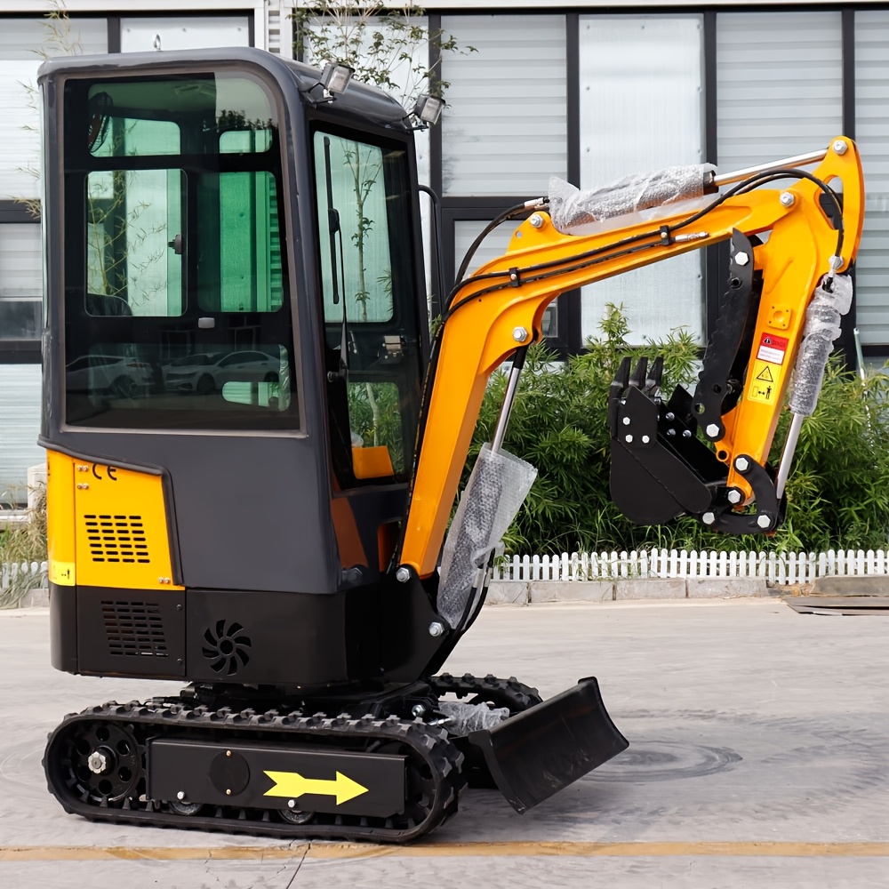 mini excavator sold on Temu United States