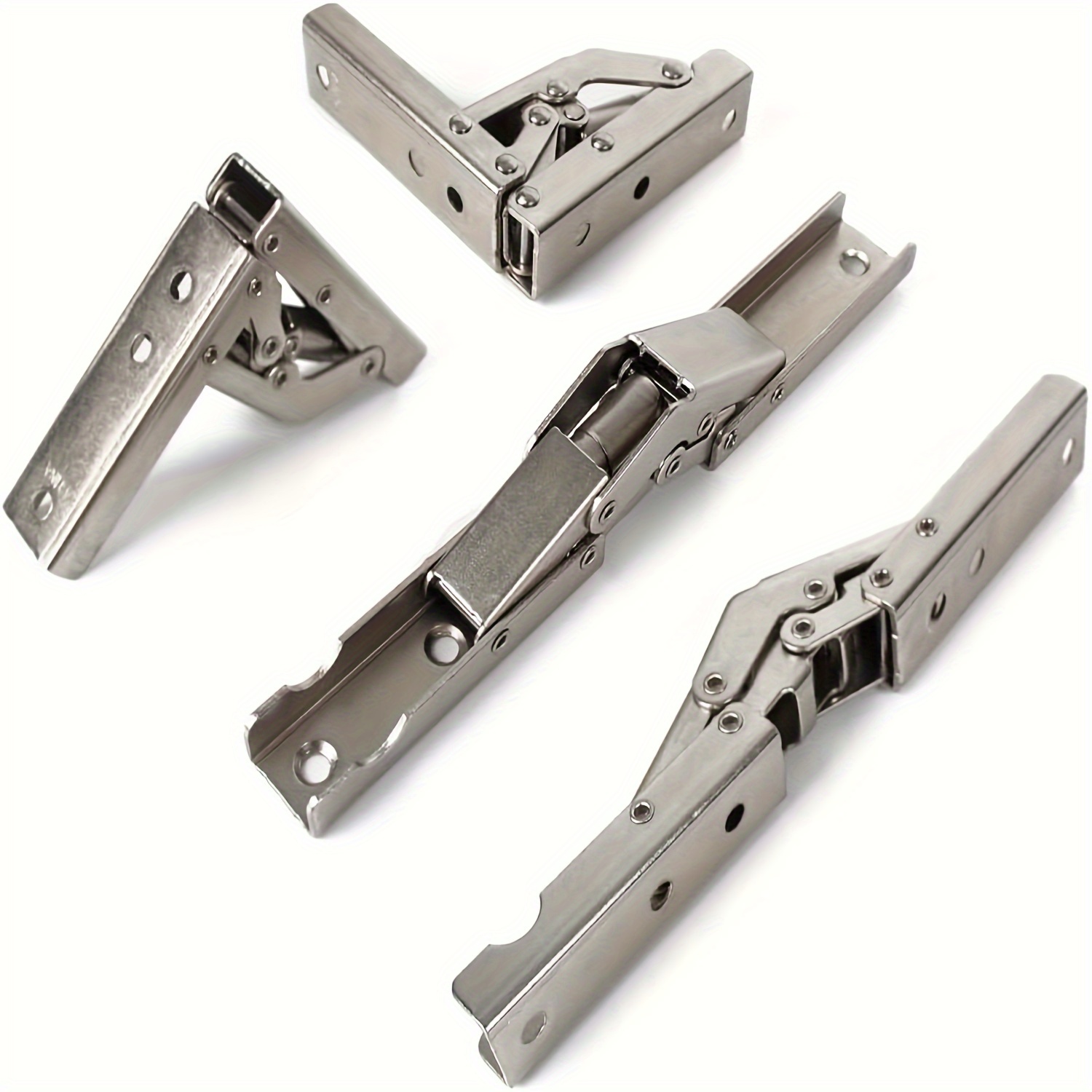 Modern Stainless Steel 90 degree Folding Shelf Hinges Sleek - Temu