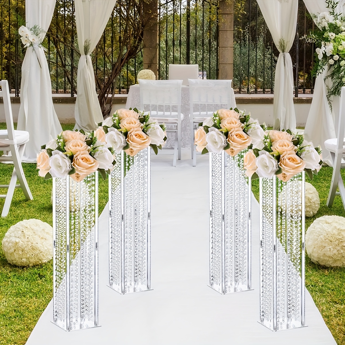 Flower stands for wedding aisle 60 photos - Astyledwedding.com