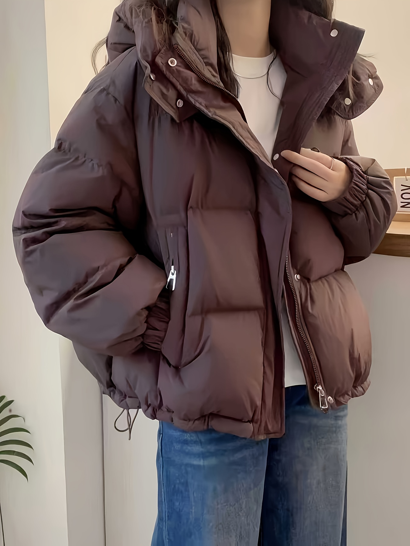 puffer coat sold on Temu United States