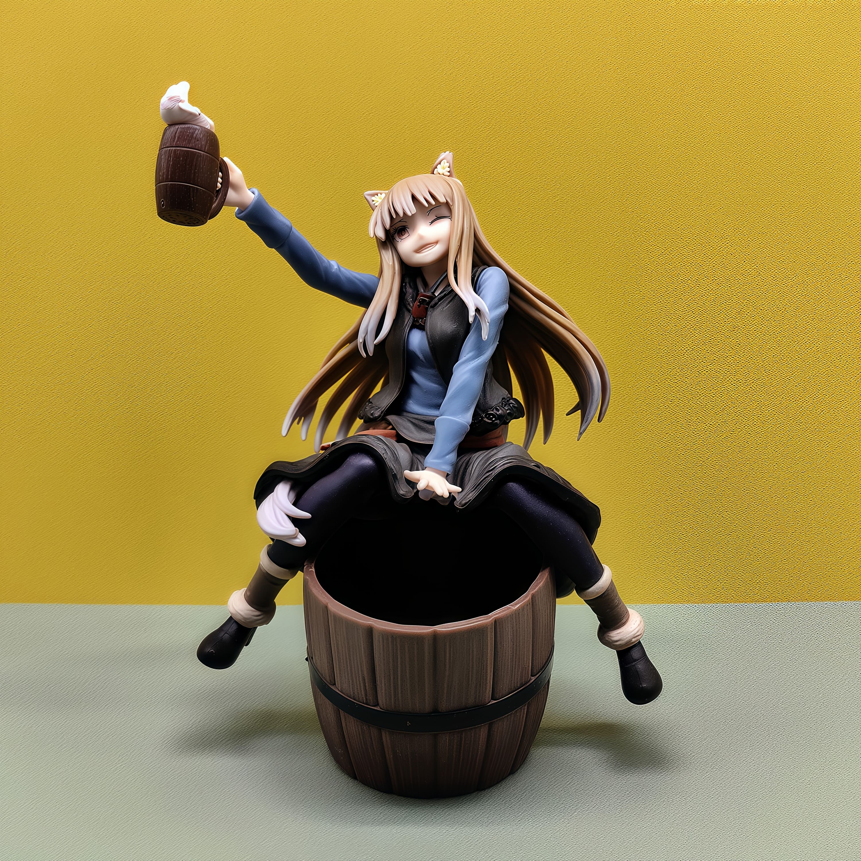 Anime Sitting Down Figure