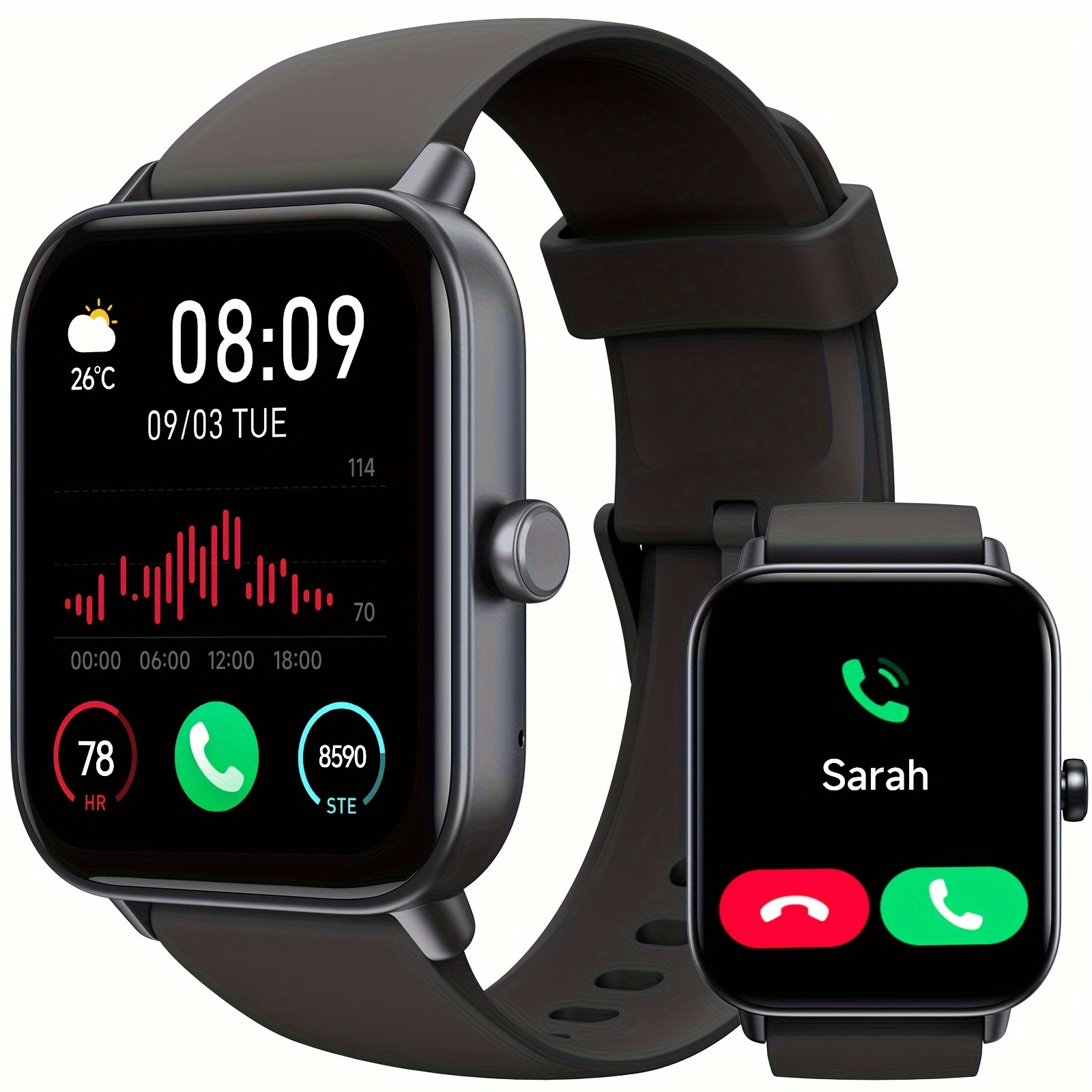 all smartwatches sold on Temu United States