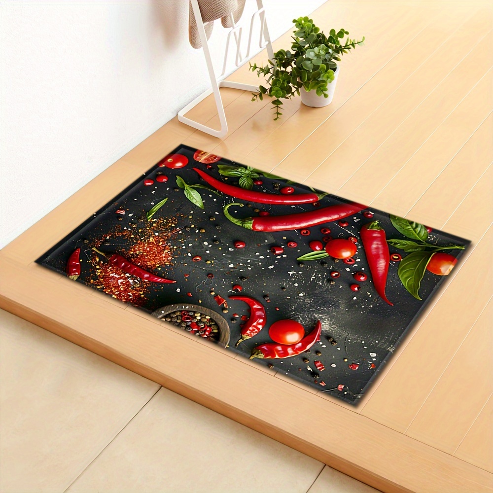 Non slip Kitchen Runner Rugs Machine Washable Polyester - Temu South Africa