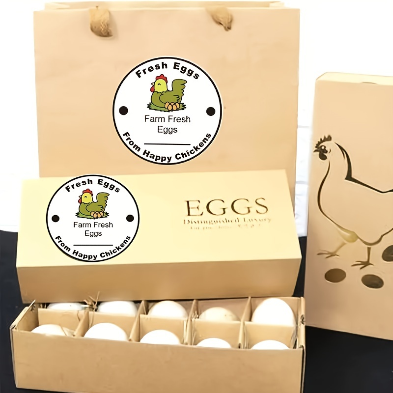 egg stickers egg carton labels fresh - Temu Australia