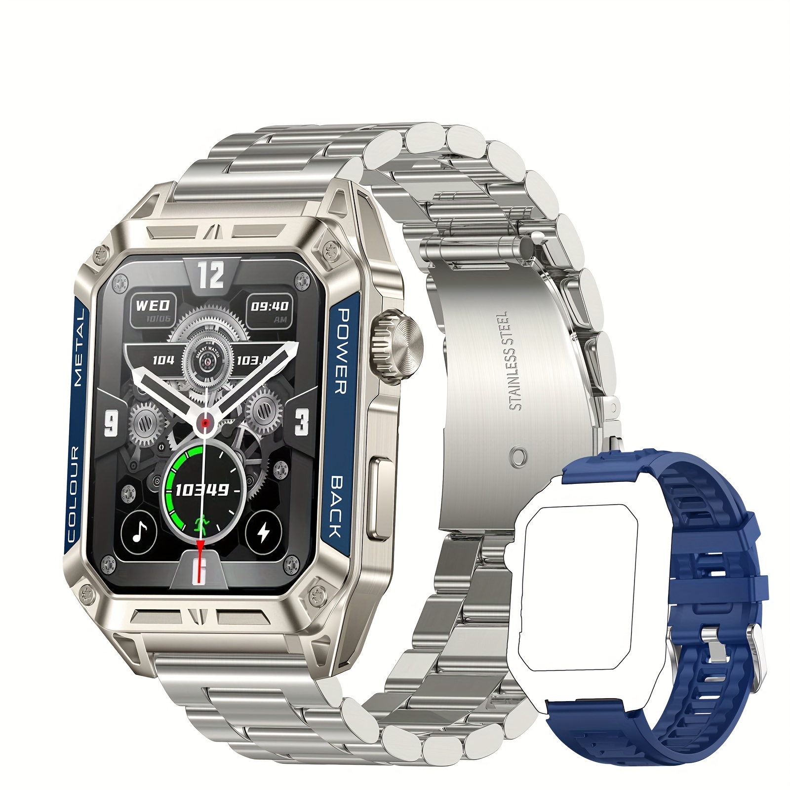 Smart Watch (wireless Call) Women Men Hd Display Multi - Temu United ...