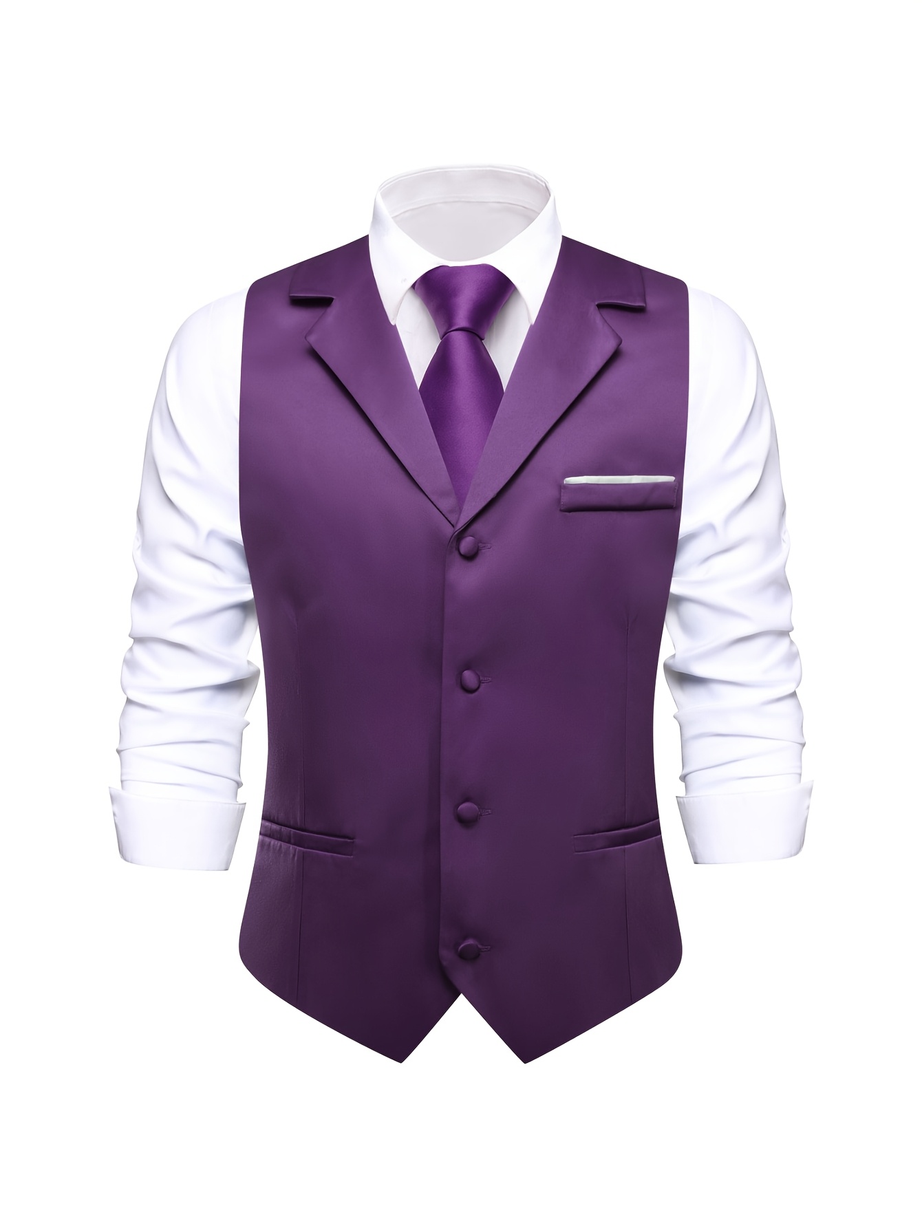 purple vest sold on Temu United States