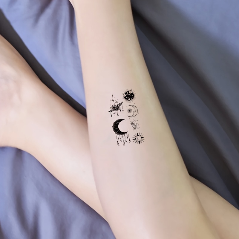 Star Tattoo Designs On Leg