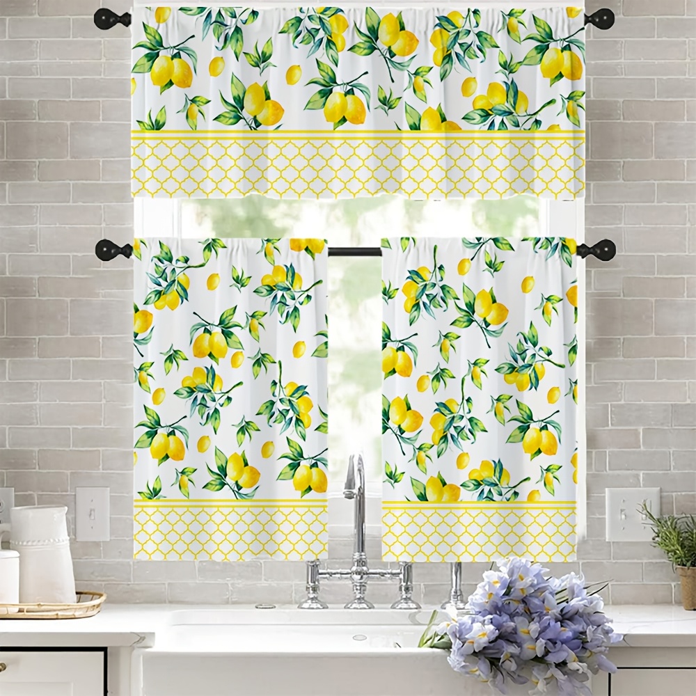 kitchen curtains sold on Temu United States