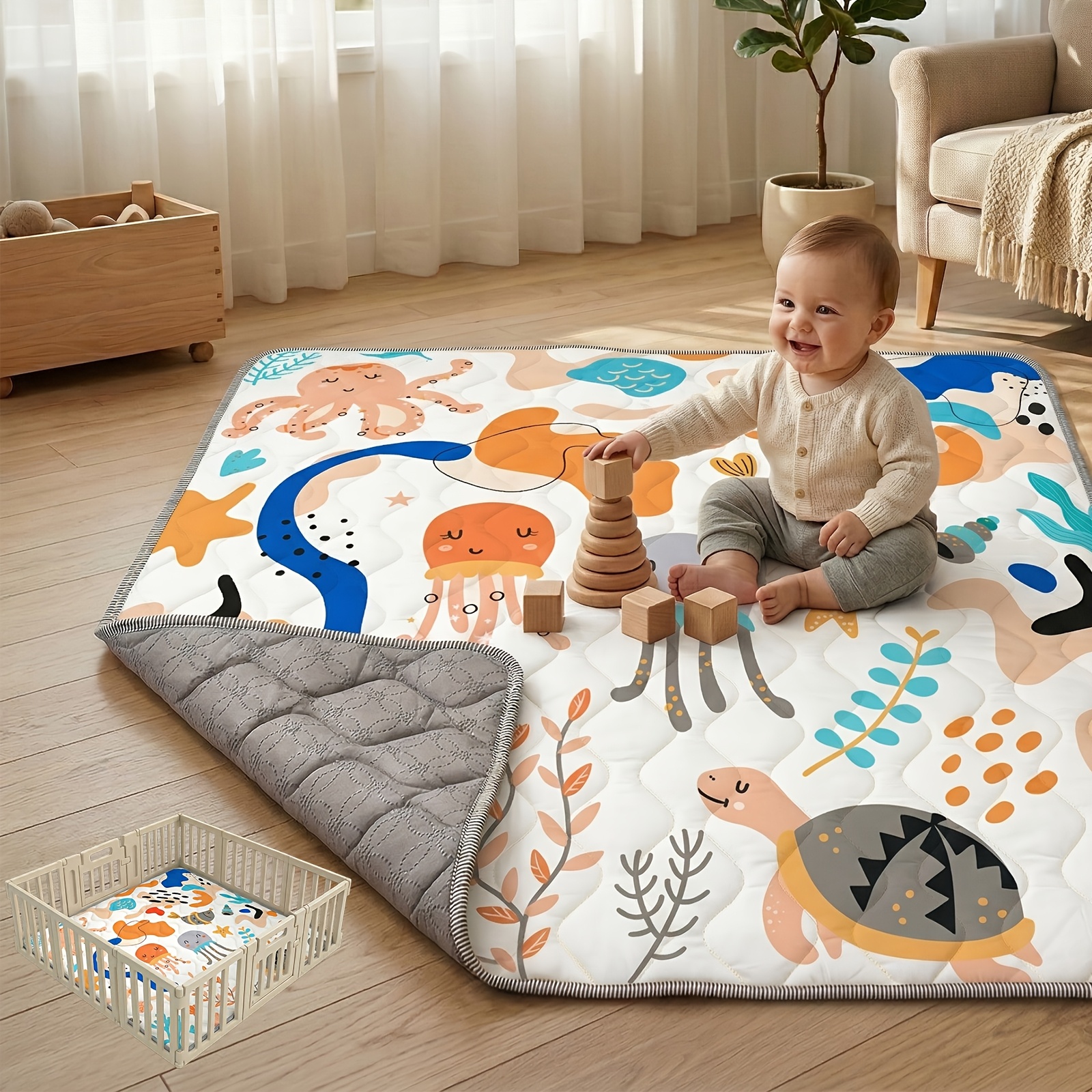 play mat sold on Temu United States