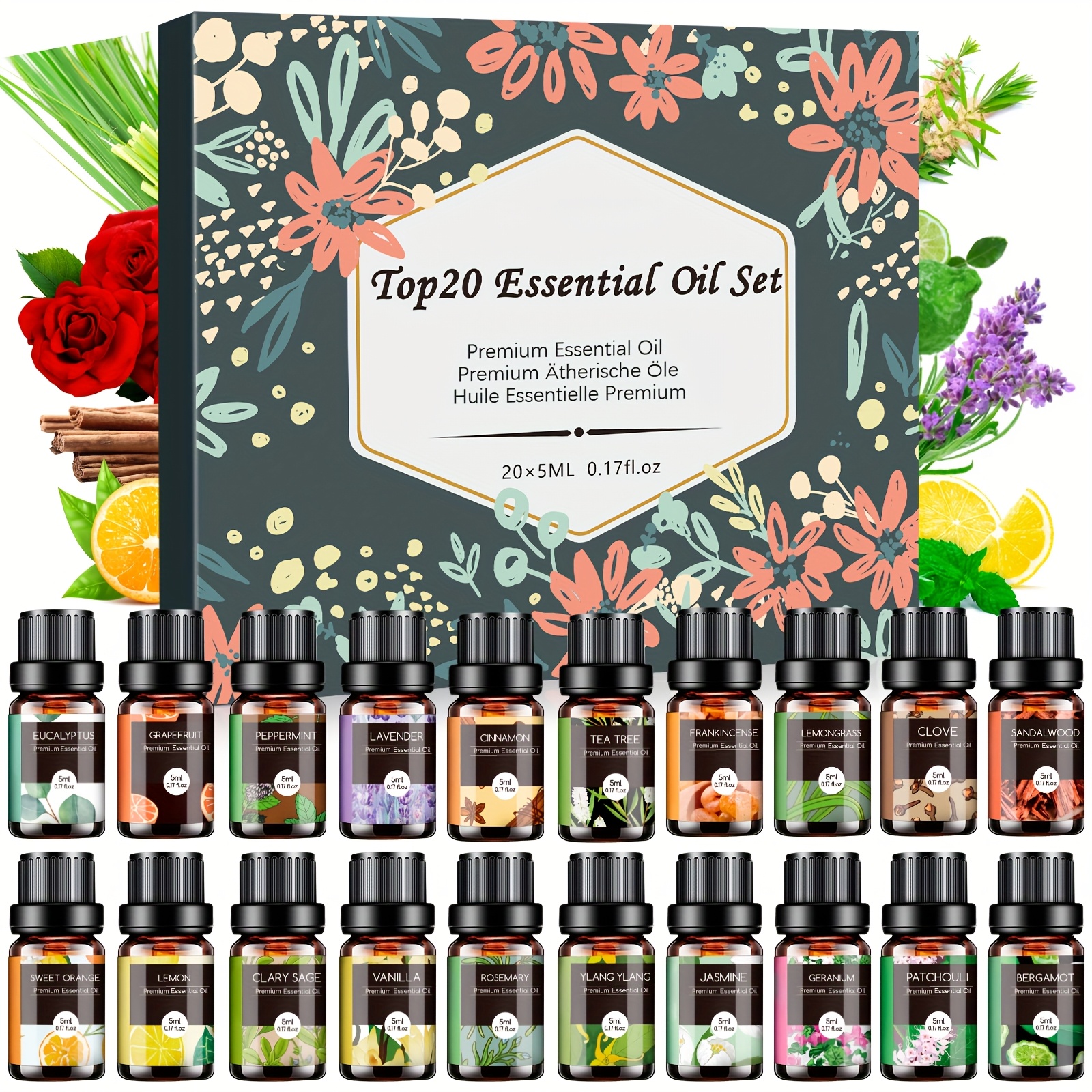 essential oil sold on Temu United States