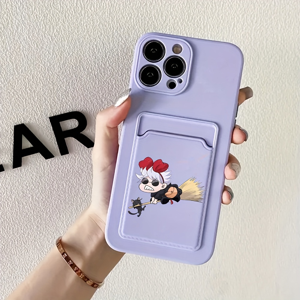 Horror Cartoon Character Card Holder Phone Case Coraline - Temu Australia