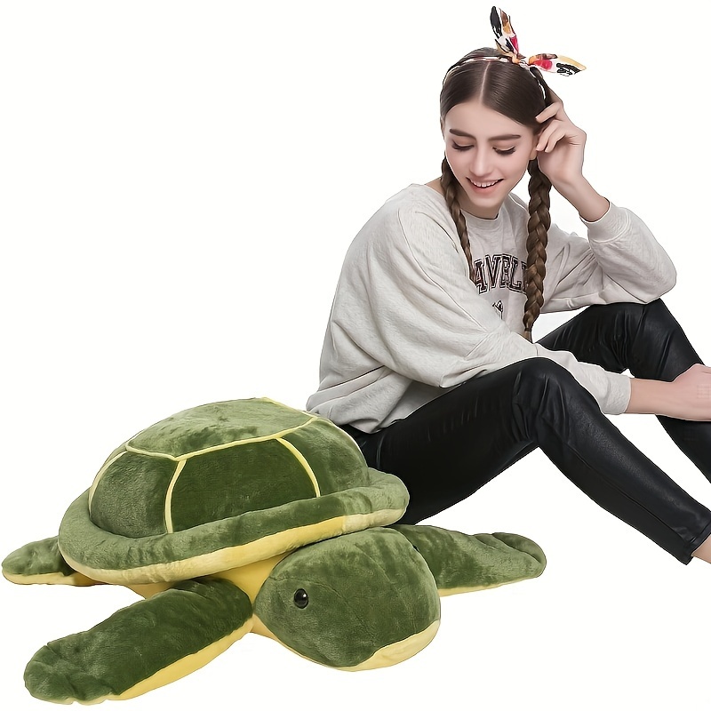 Soft Plush Sea Turtles Stuffed Animals Huge - Temu Canada