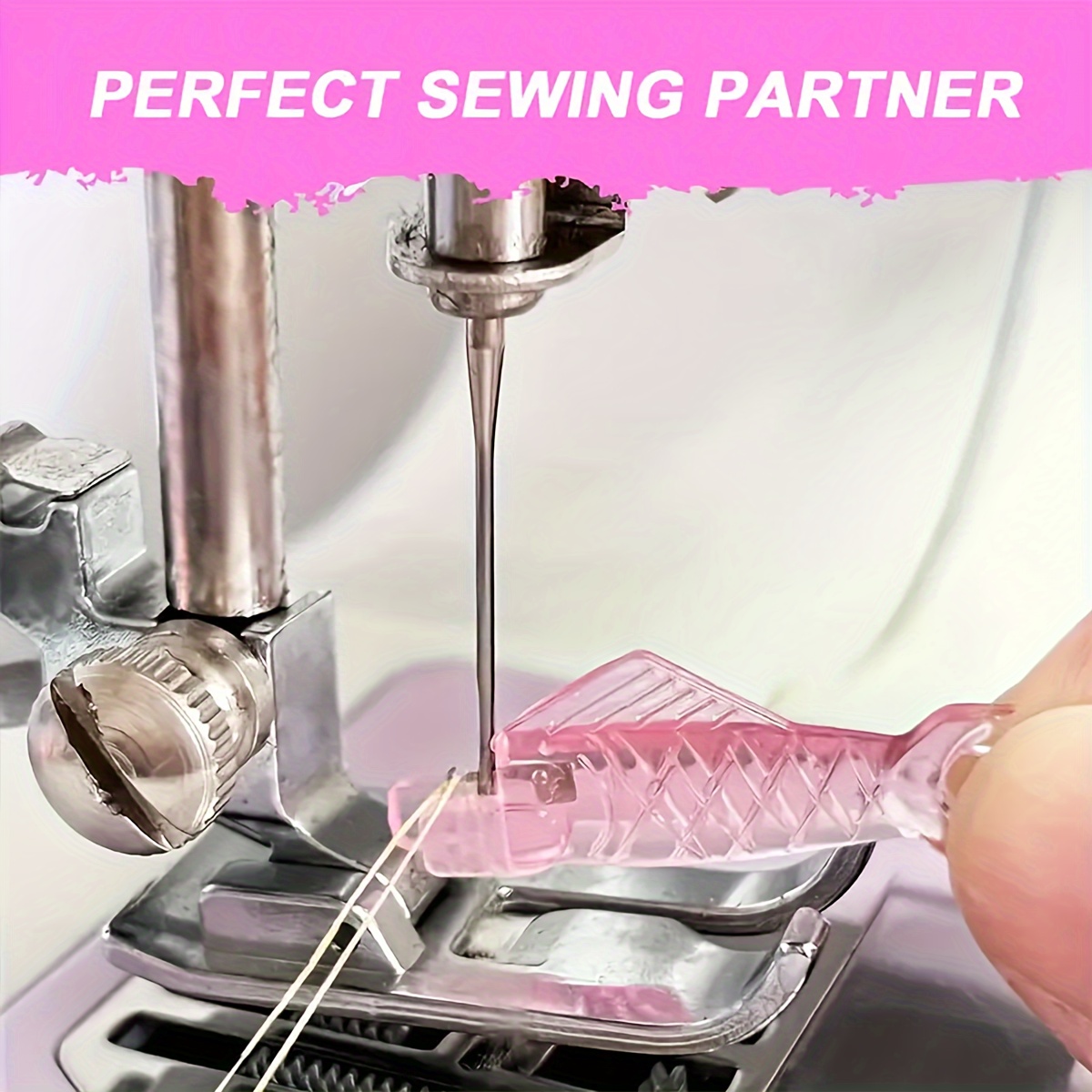 6 Piece Fish Shaped Automatic Needle Threaders For Sewing Machines Easy ...