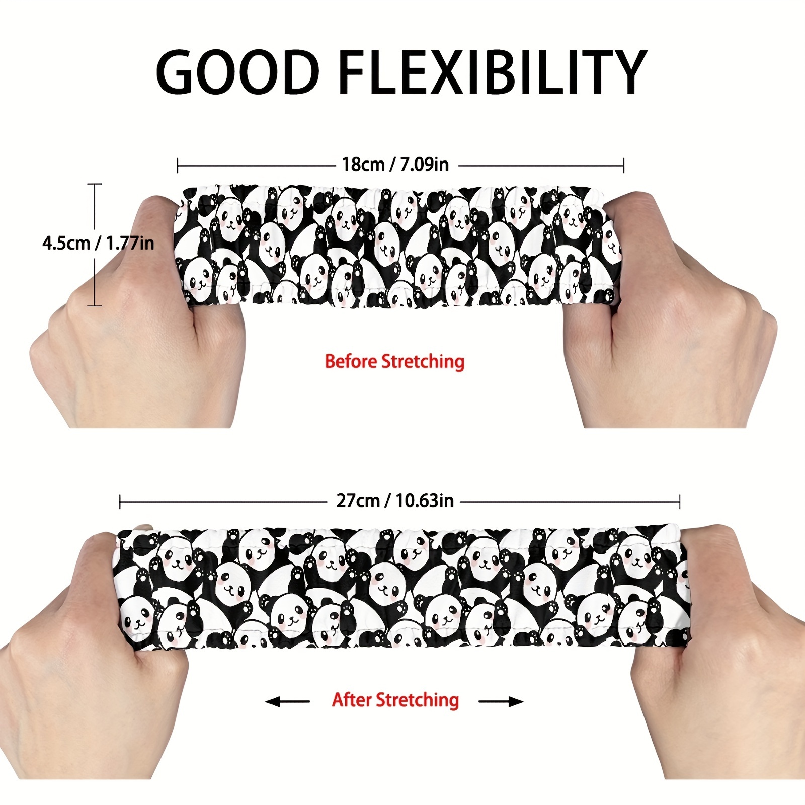 Rear View Mirror Cover Cute Panda Design Auto - Temu