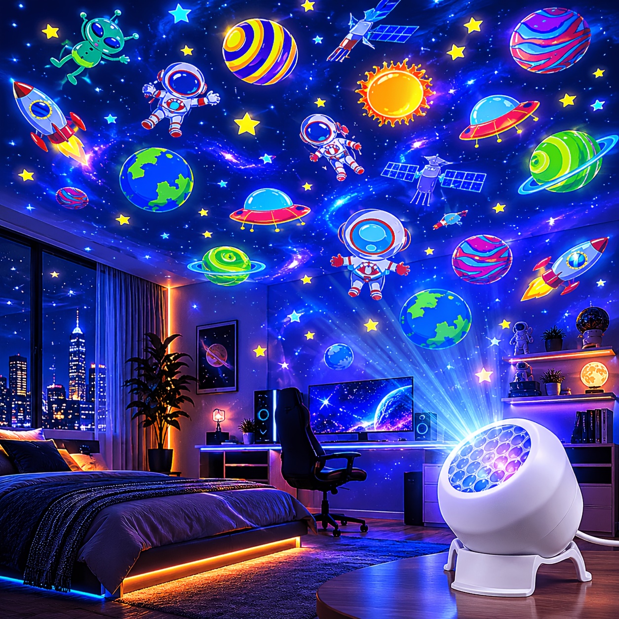 space lamps sold on Temu United States